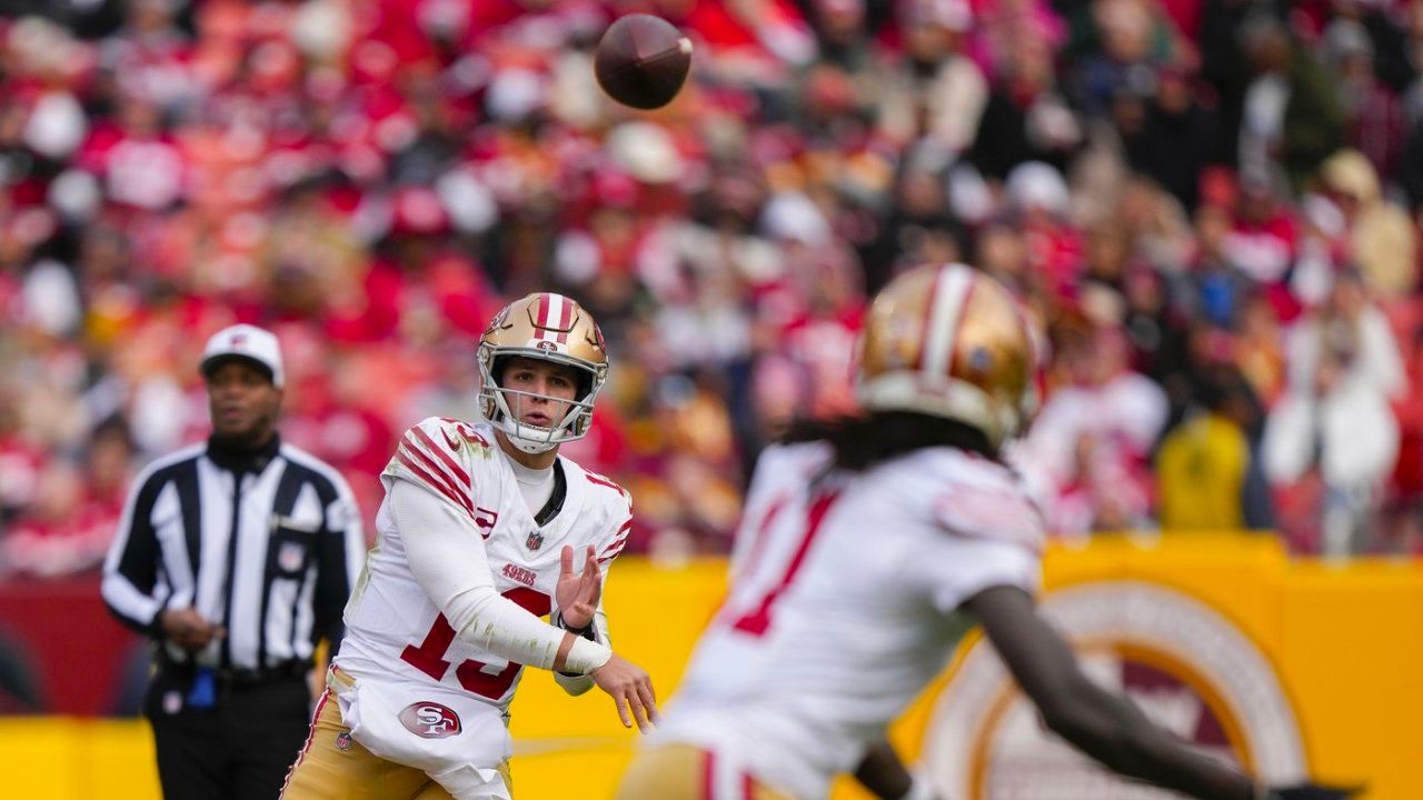 Brock Purdy bounces back, 49ers clinch NFC’s top seed in win over ...