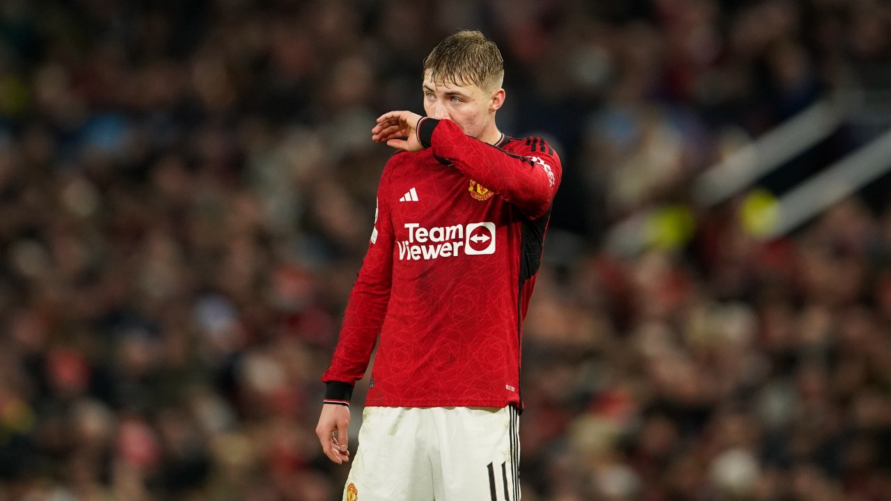 Man United forward Hojlund to miss up to three weeks with muscle injury ...
