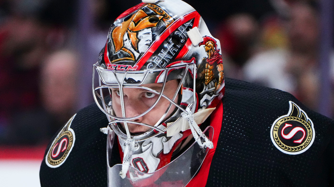 Senators recall goaltender Sogaard on emergency basis after Ullmark ...