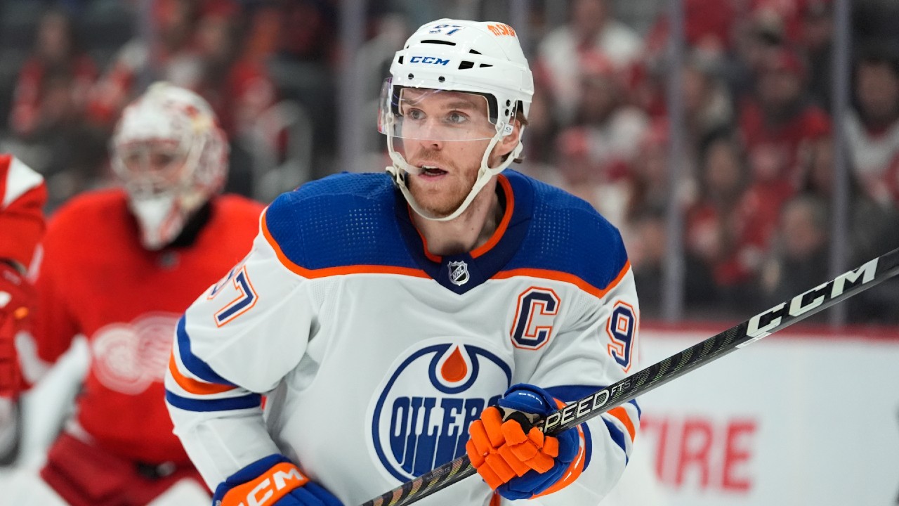 Edmonton Oilers forward Connor McDavid named NHL's first star of the ...