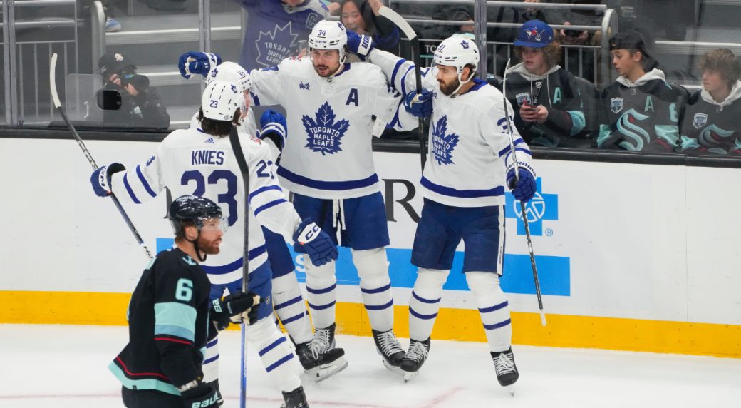 Maple Leafs lock down defensively vs. Kraken, Samsonov earns first win ...