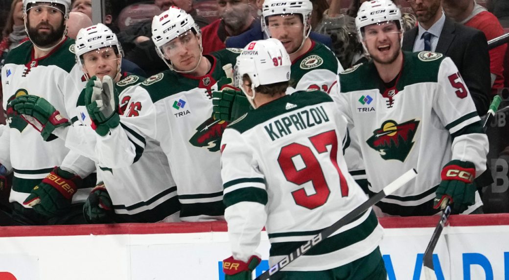 NHL Roundup: Wild score five power-play goals in win over Panthers