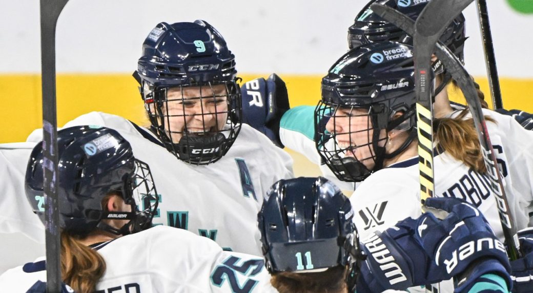 Jade Downie-Landry's hat trick helps PWHL New York beat Boston