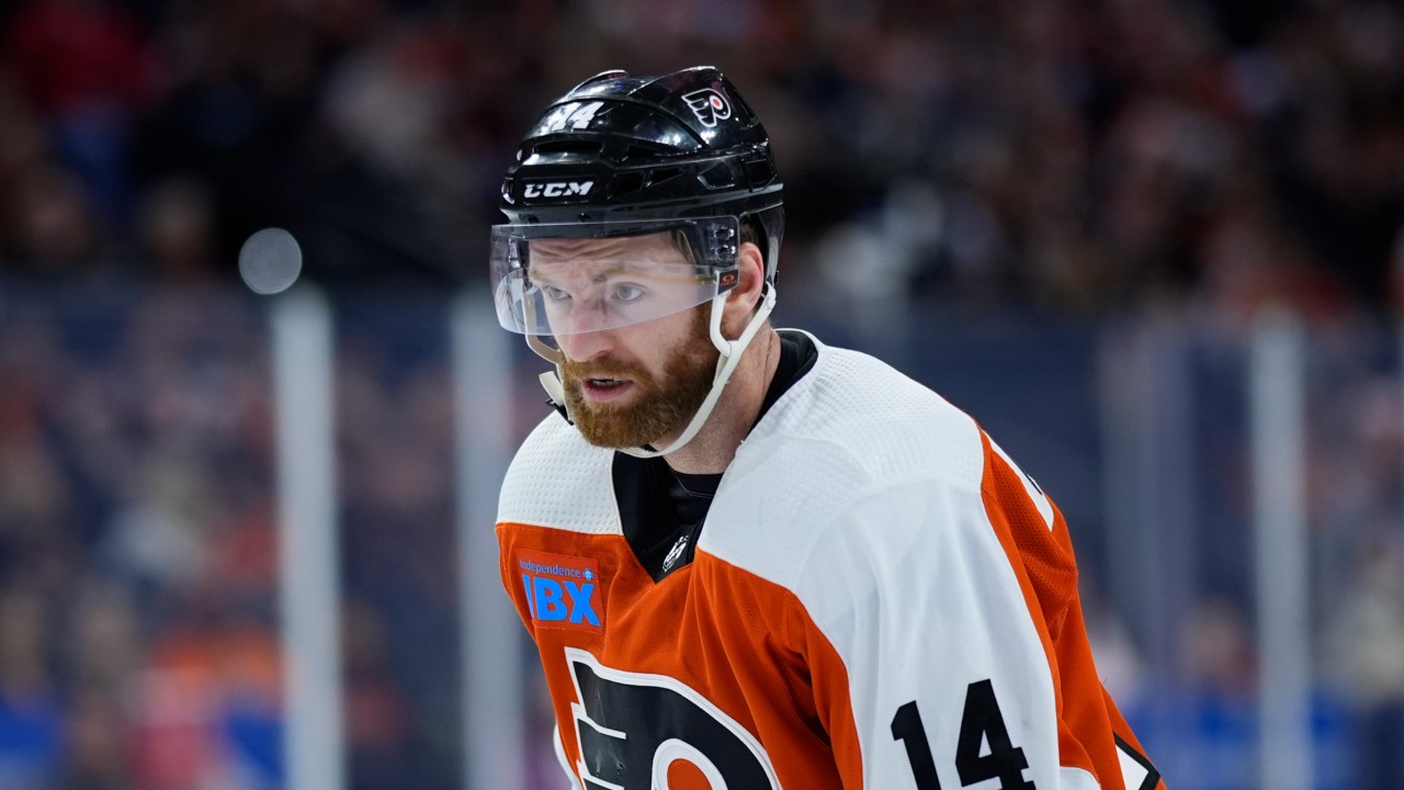 Flyers captain Couturier out day-to-day with upper-body injury ...
