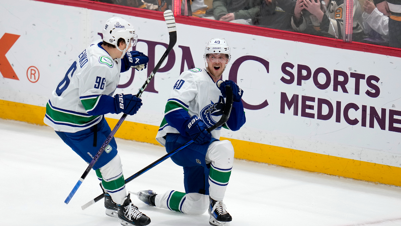 Elias Pettersson’s OT winner helps Canucks beat Penguins