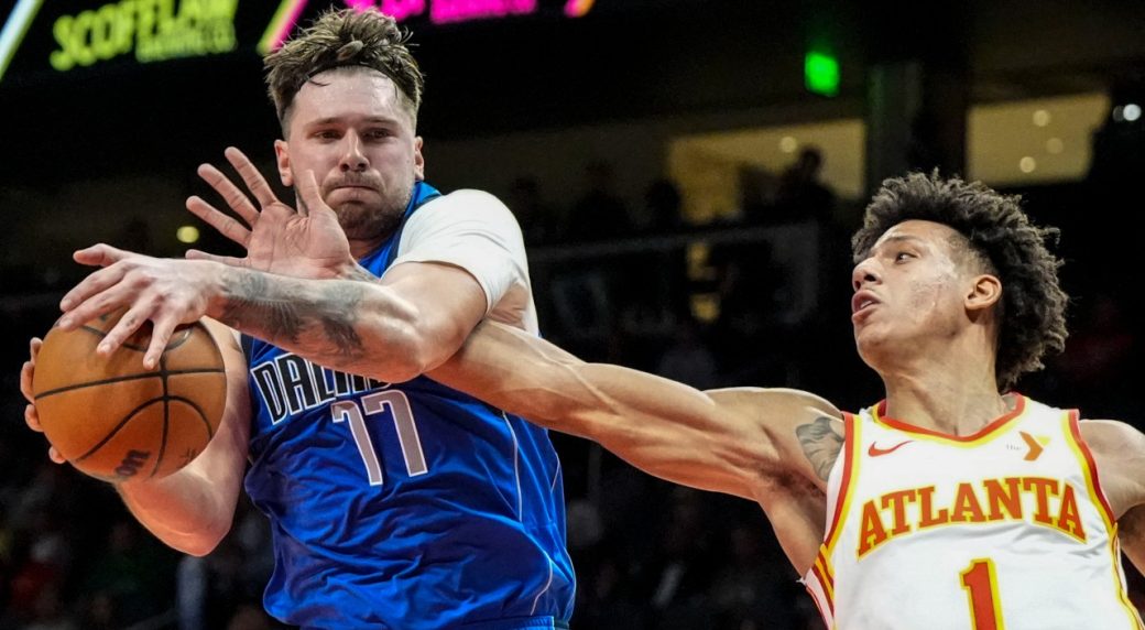 Mavericks' Luka Doncic scores team-record 73 points in win over Hawks