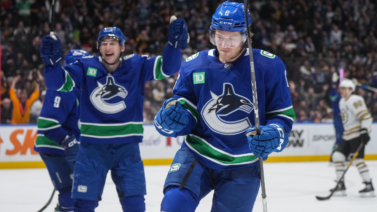 Canucks stick with it, snap losing streak with 'big character win' over ...
