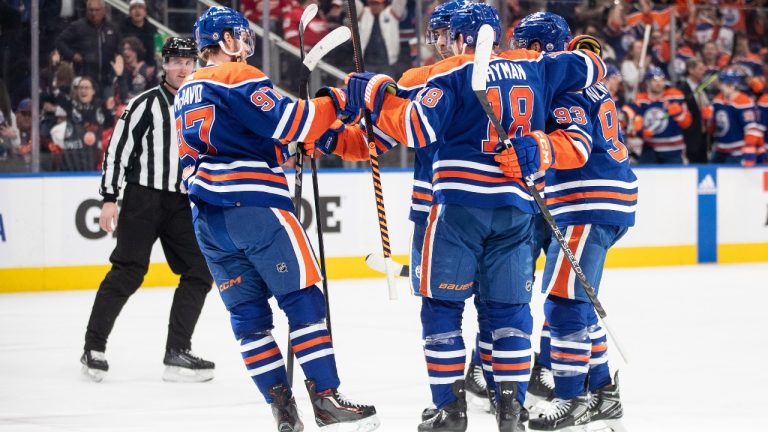 McDavid has first career six-assist game as Oilers double up Red Wings ...