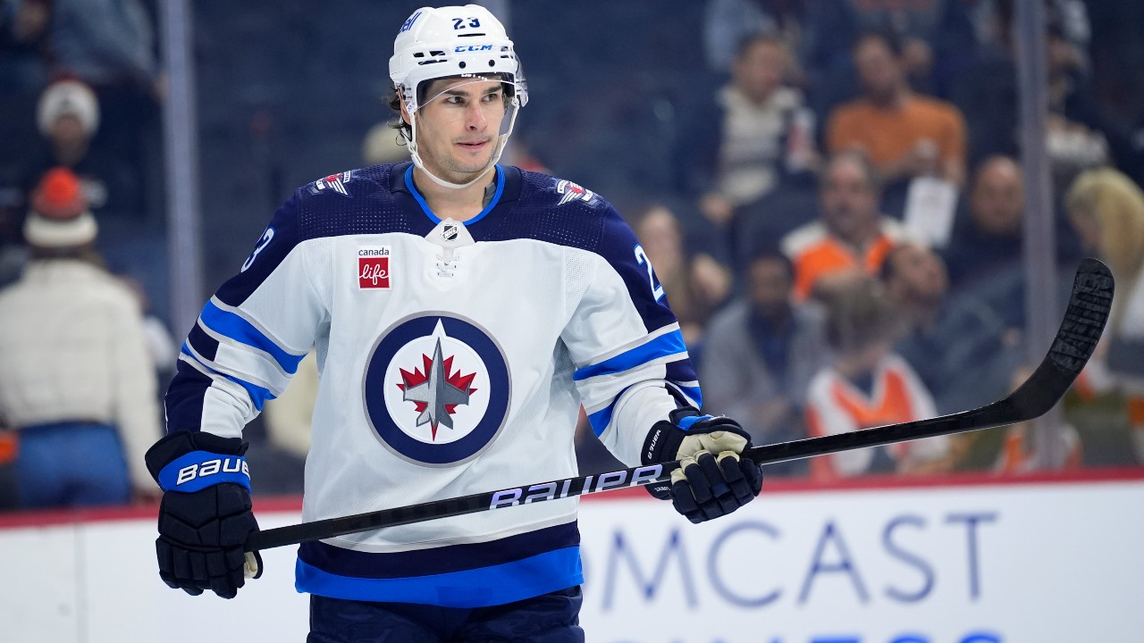 Jets' Monahan scores first-period hat trick against Flames - Sportsnet.ca