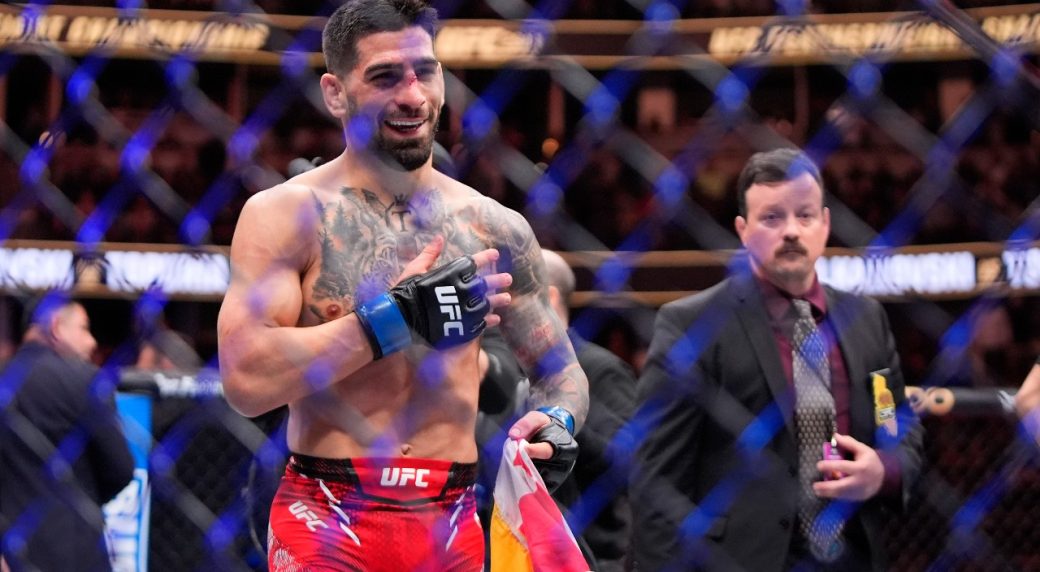 New UFC champ Ilia Topuria meets with Spain's PM as victory tour continues