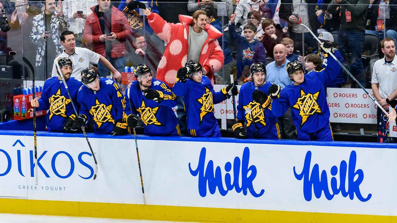 Maple Leafs-led Team Matthews mix competitiveness, chirps in NHL All ...