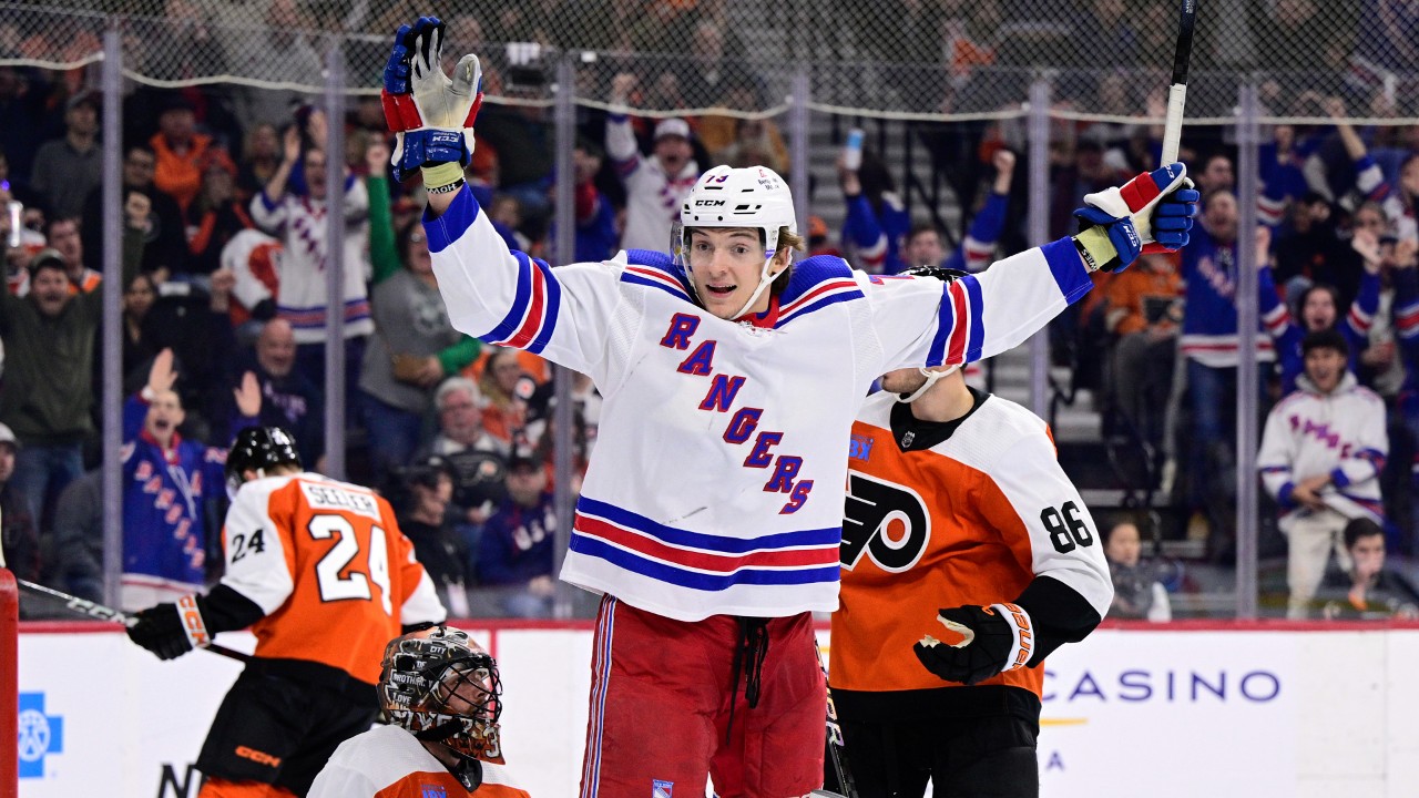 Rangers rookie Matt Rempe throwing fists and enjoying ride: 'Can't ...