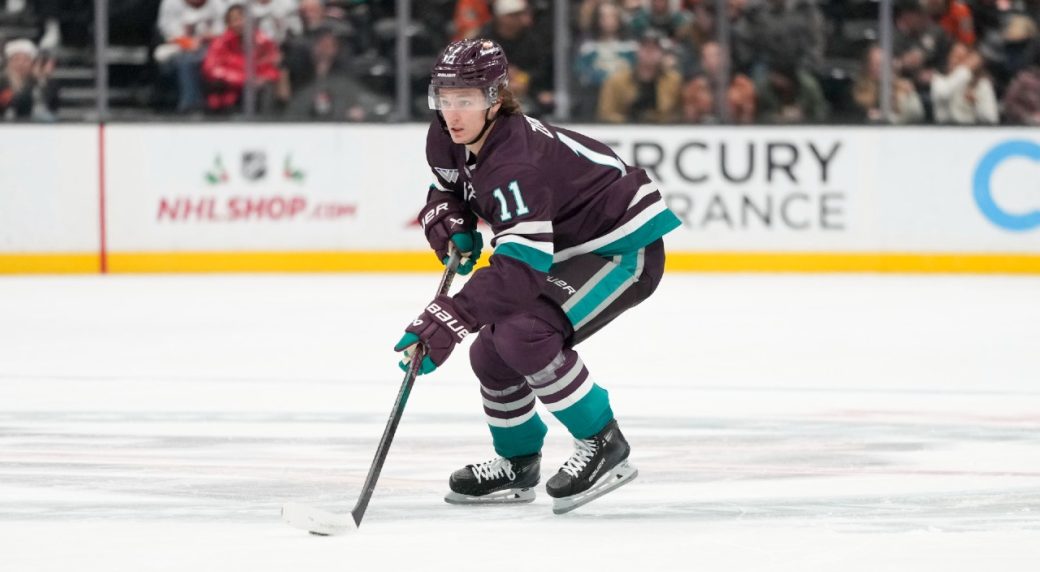 Anaheim Ducks' Trevor Zegras returning from ankle injury vs. Kraken