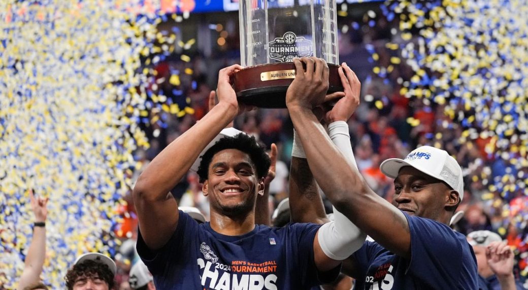 No. 12 Auburn takes down Florida to win SEC Tournament Final