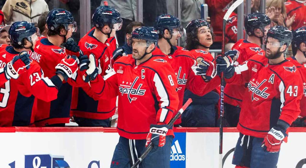 Capitals score five unanswered goals to beat Flyers