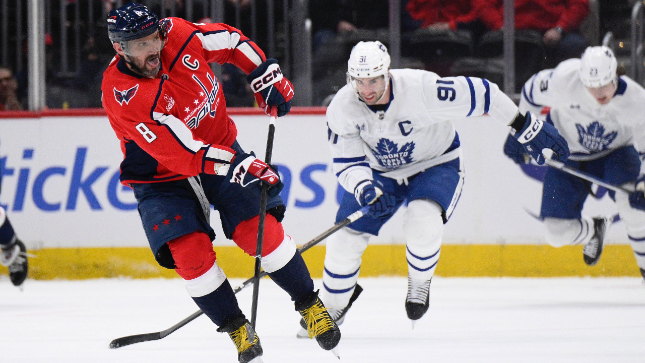 Matthews records five points as Maple Leafs take down Capitals ...