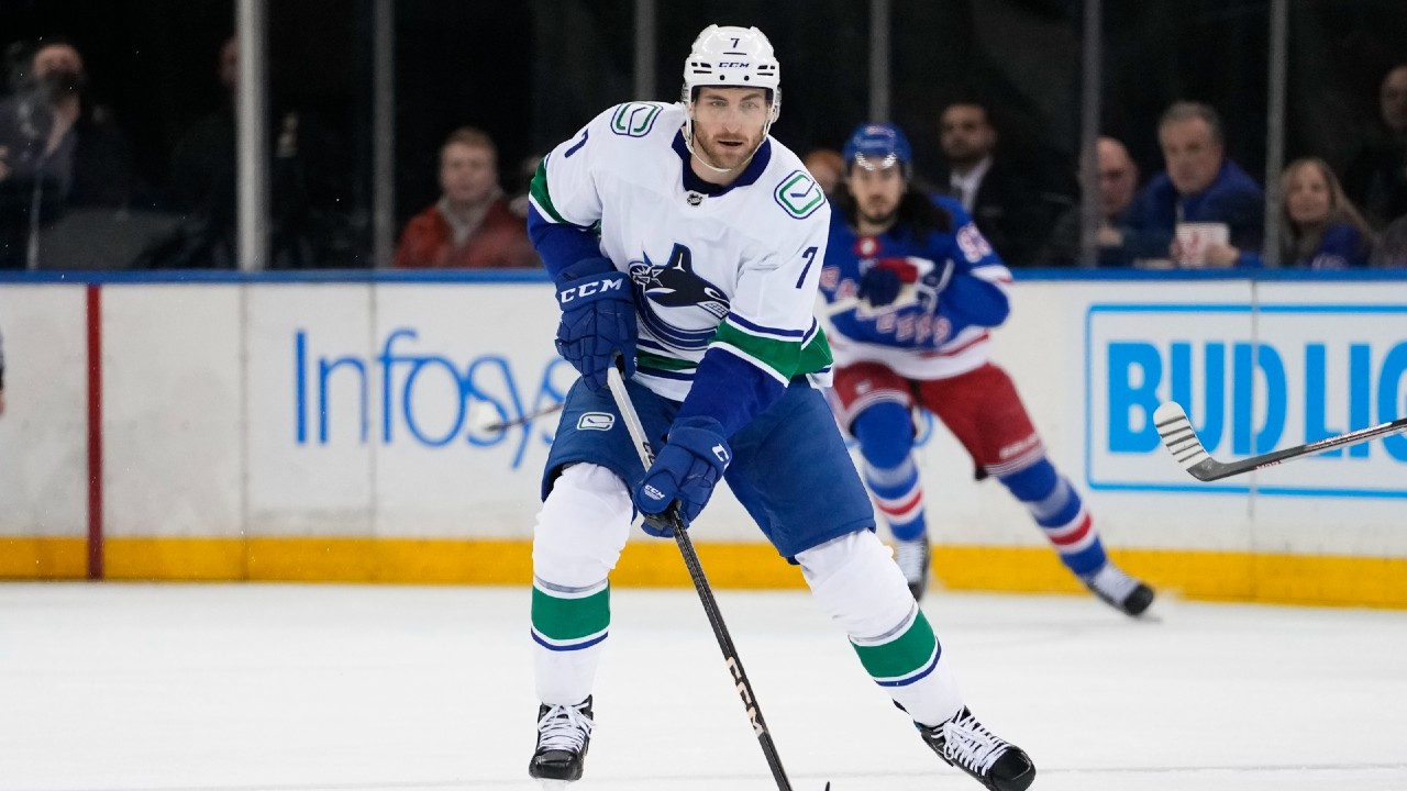 Canucks make defenceman Carson Soucy available for a trade - Sportsnet.ca