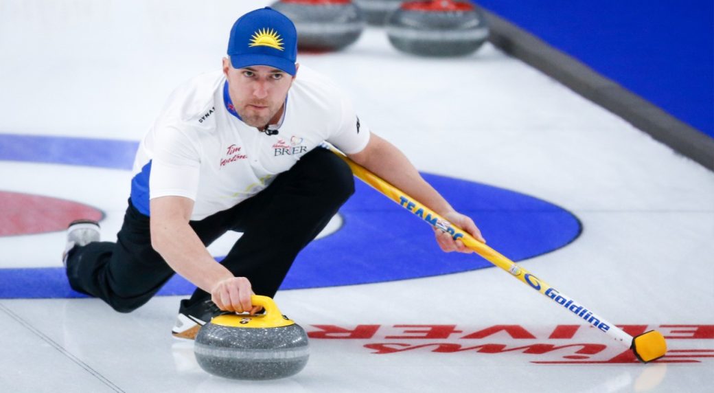 Canadian mixed doubles championship down to final eight