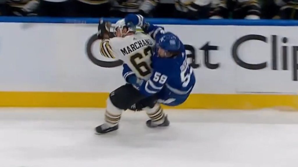 ‘It’s dirty’: Bieksa reacts to Marchand’s hit on Bertuzzi