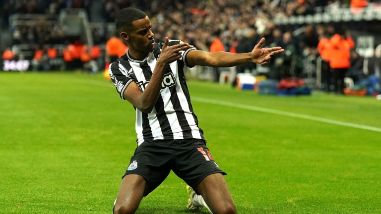 Isak strikes again as Newcastle beats Arsenal in League Cup semifinal ...