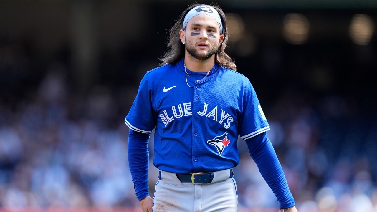 Blue Jays place Bichette on injured list with right calf strain, recall ...