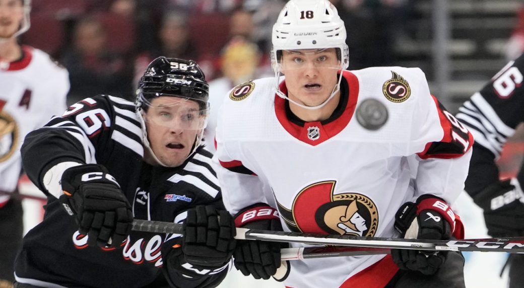 Ottawa Senators' Stutzle to miss game vs. Devils, Chabot to return to ...