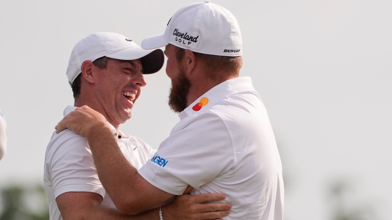 Rory McIlroy and Shane Lowry rally to win Zurich Classic team event in ...