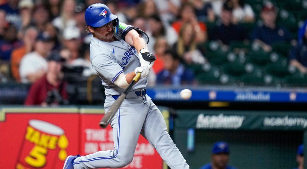 Davis Schneider batting fifth, playing LF in Blue Jays series opener vs ...