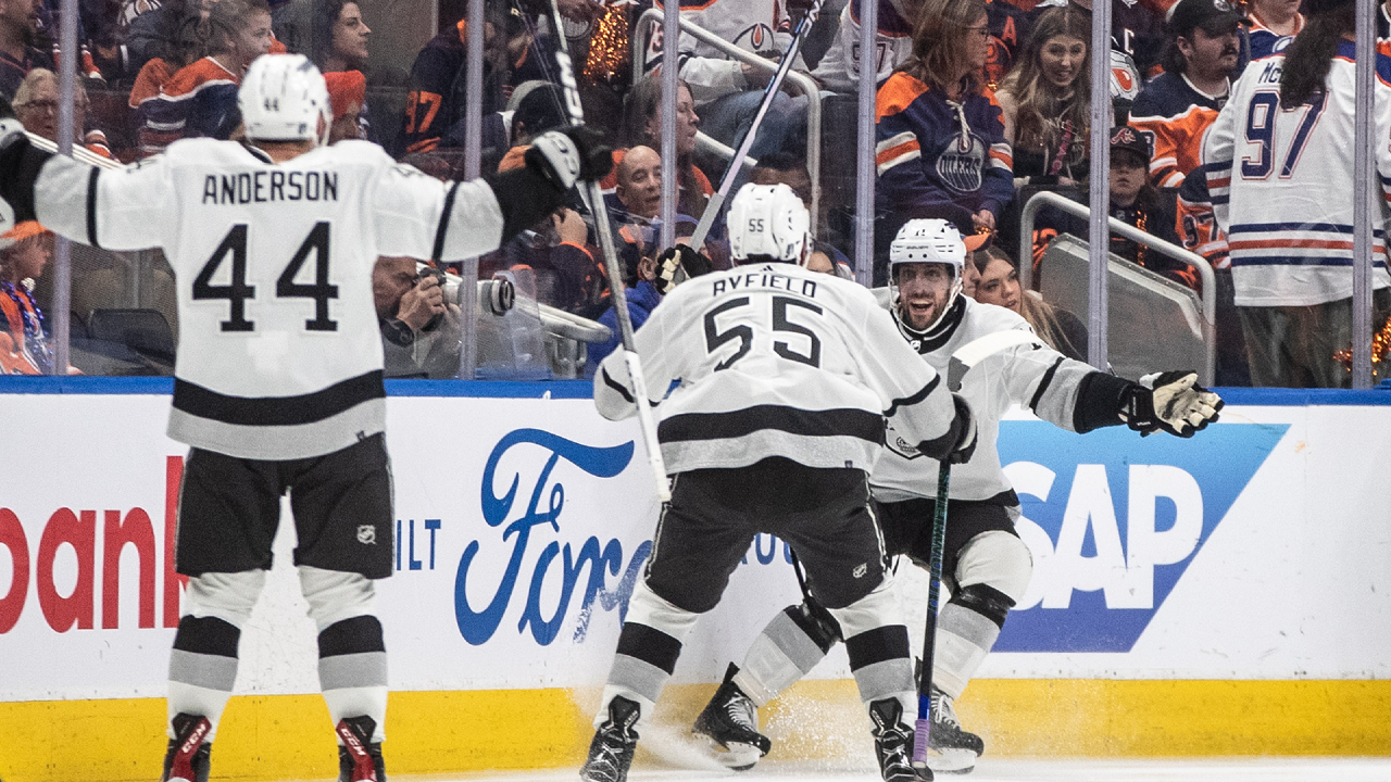 Anze Kopitar scores in overtime, Kings beat Oilers in Game 2 to tie ...