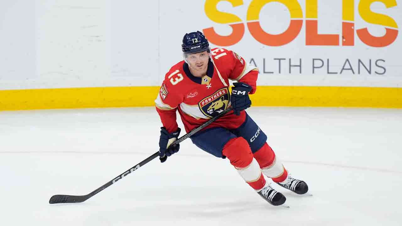 Sam Reinhart has made Panthers history, but wants to win the Cup even ...