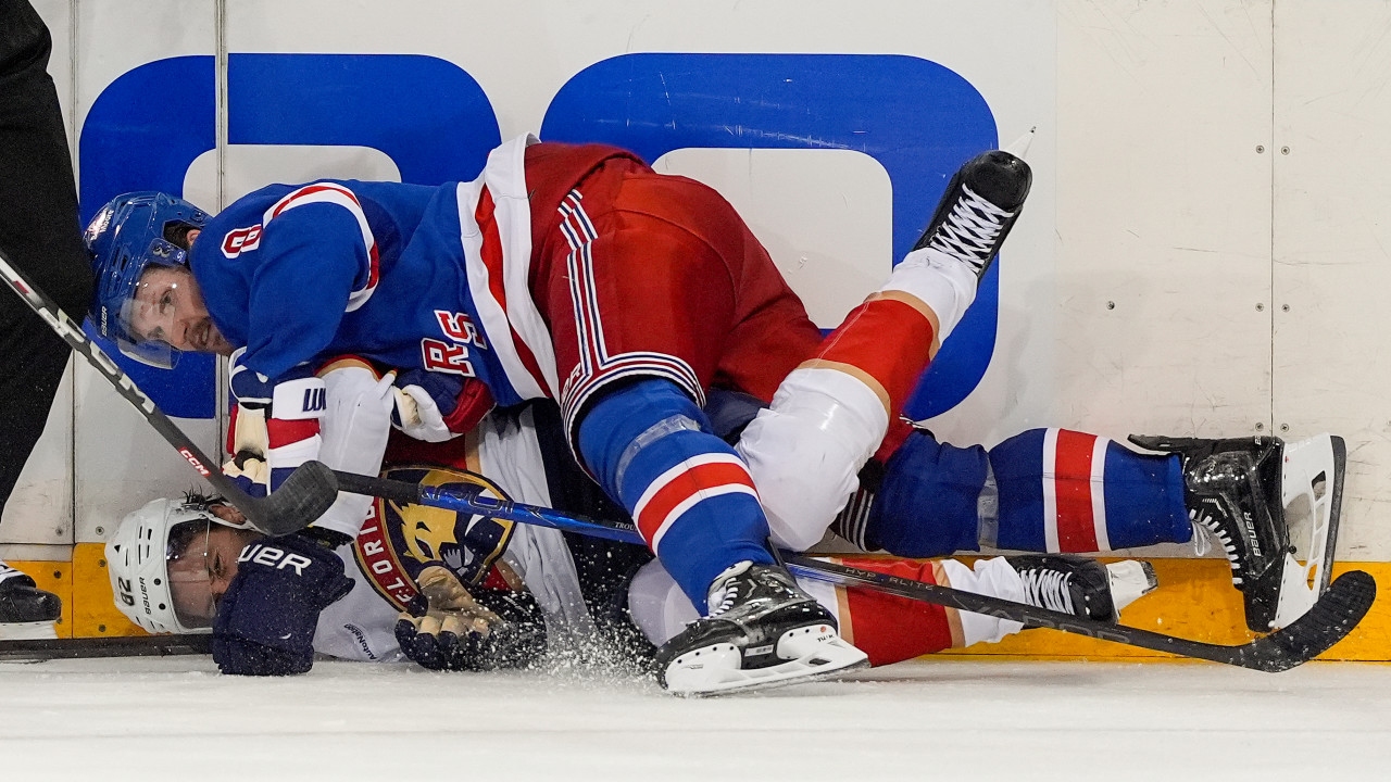 Used to the backlash, Rangers’ Jacob Trouba explains controversial elbow