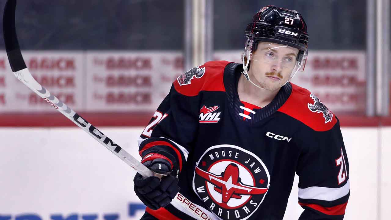 Firkus becomes first-ever Warrior to win CHL player of the year, earns ...