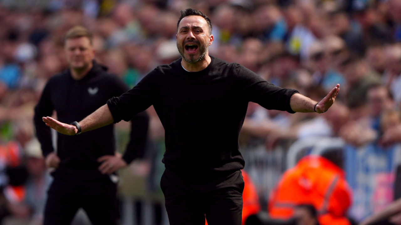 Brighton manager Roberto De Zerbi to leave the club after United game ...