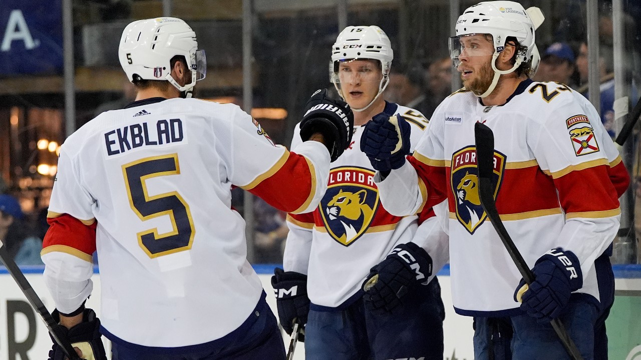 ‘We took that as motivation’: Panthers steal home ice with defensive clinic