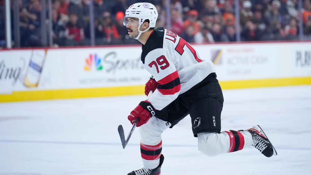 Devils re-sign forward Samuel Laberge to one-year, two-way contract ...