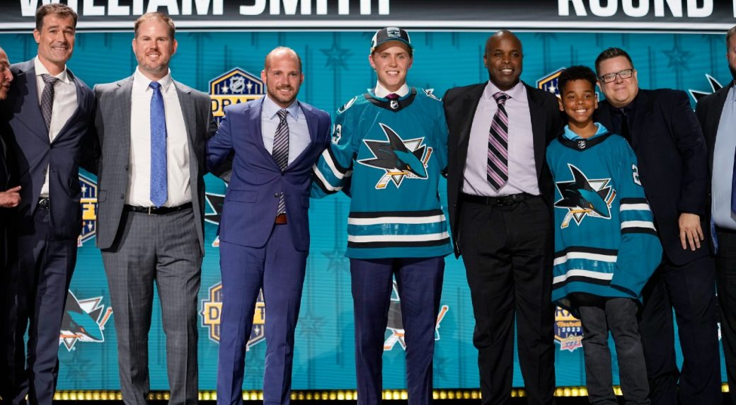 Sharks sign top prospect Will Smith to entry-level contract