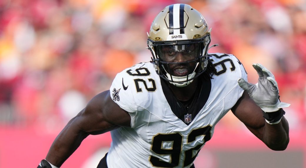Saints defensive end Tanoh Kpassagnon sidelined by Achilles tendon tear