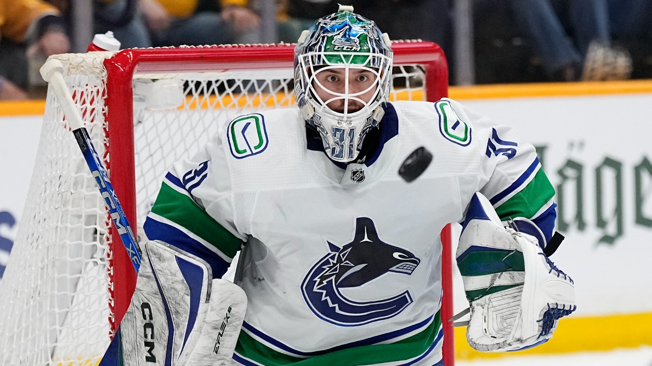 Report: Canucks' Silovs pulled out of Latvia's Olympic qualifier with ...