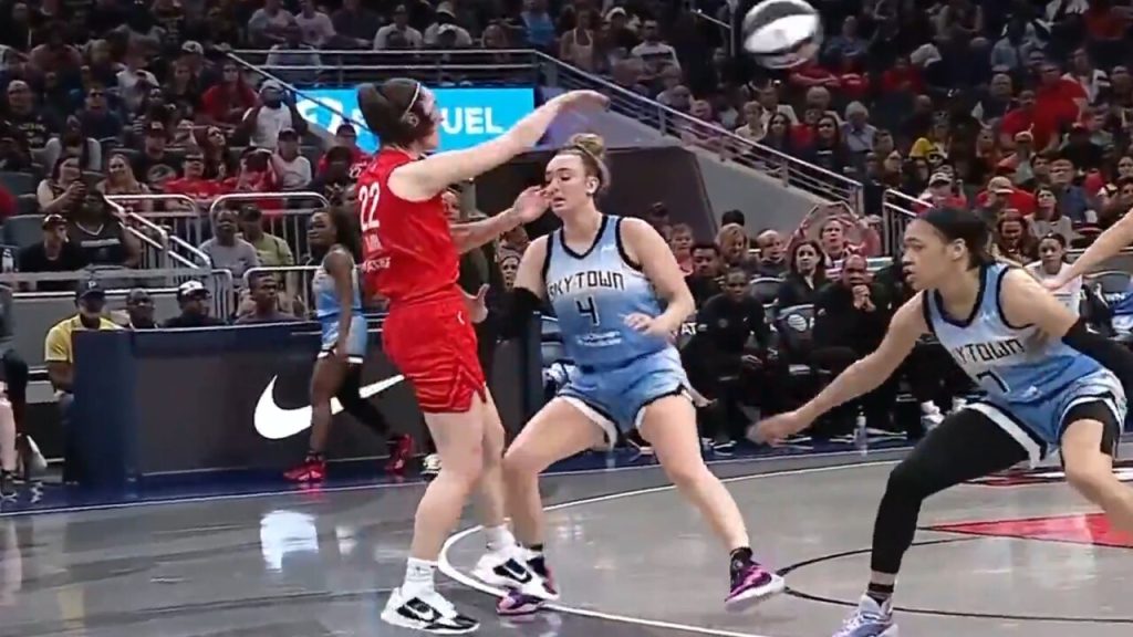 Fever’s Clark zips bullet pass to Samuelson for slick assist - BVM Sports