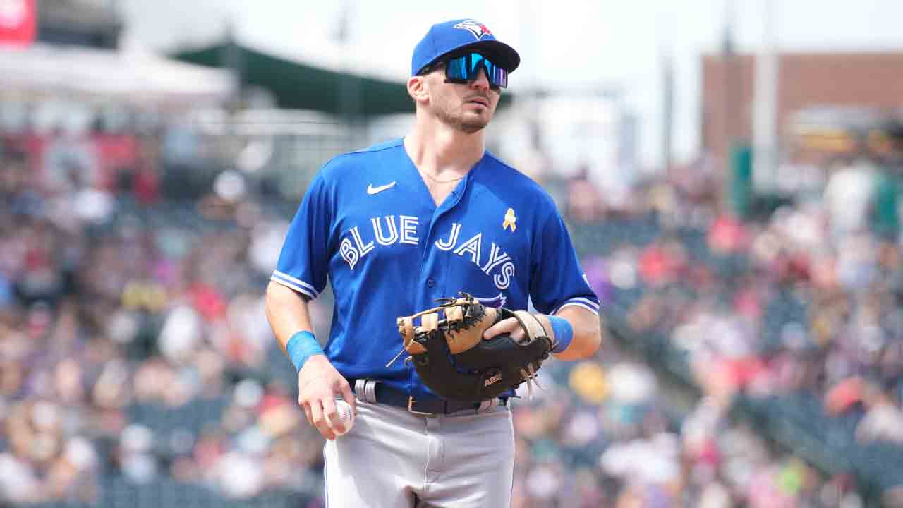 Blue Jays' Spencer Horwitz playing 2B, hitting second Saturday vs ...