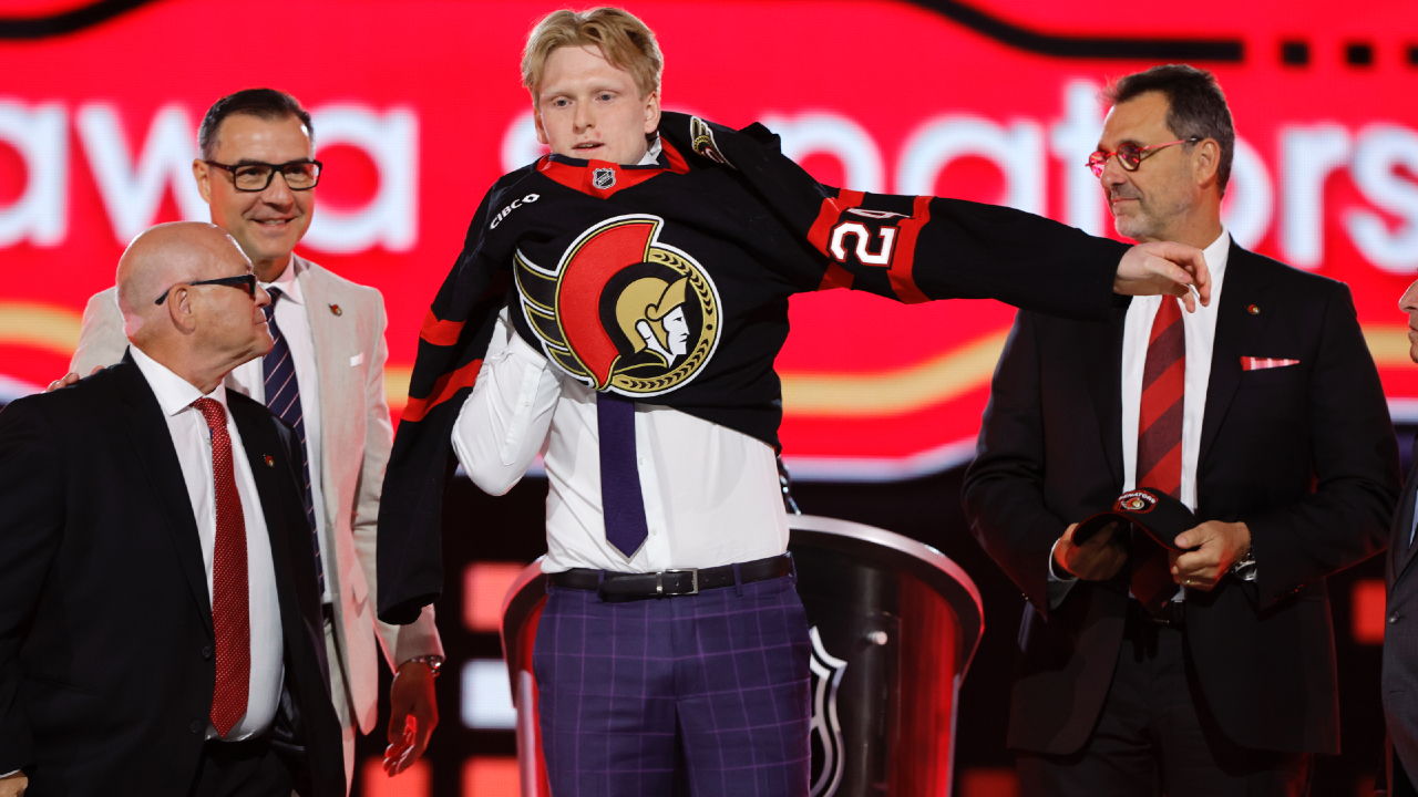 With flashy OT goal, Carter Yakemchuk turning heads at Senators camp ...