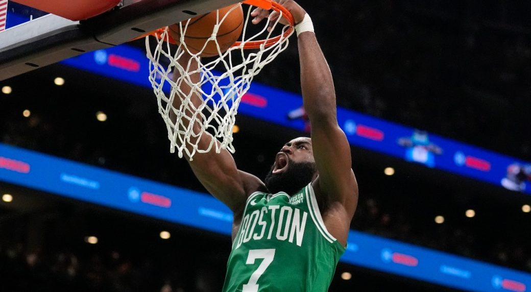 Celtics' Jaylen Brown wins NBA Finals MVP Award