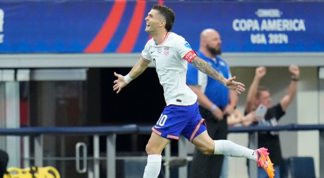 Pulisic scores, assists to lead U.S. over Bolivia in Copa America opener