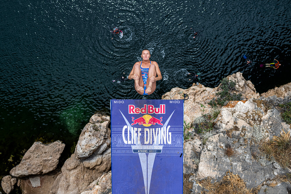 How Canadian Molly Carlson became the face of professional cliff diving