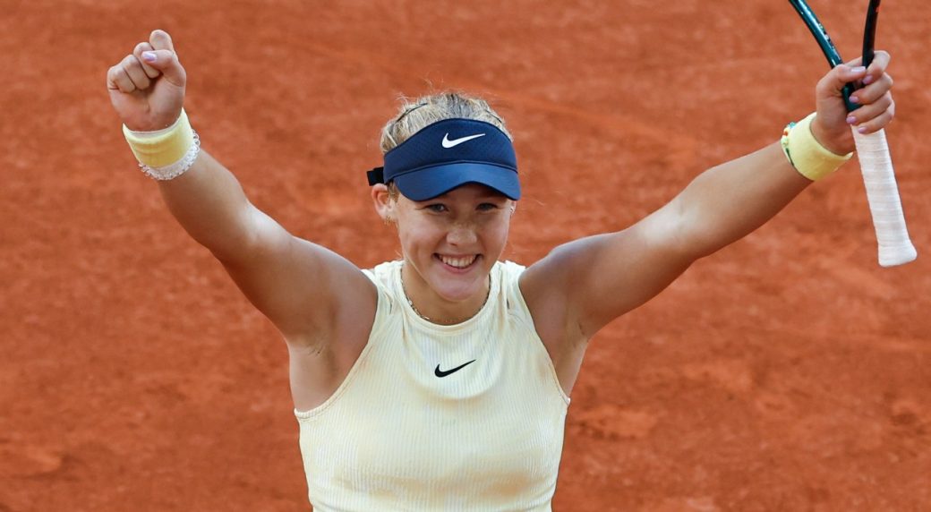 Russia's Mirra Andreeva, 17, reaches French Open semifinals