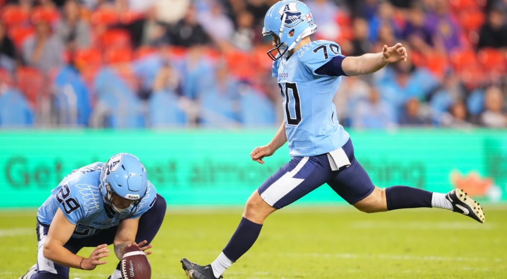 Argonauts hit walk-off field goal to earn thrilling win over Elks