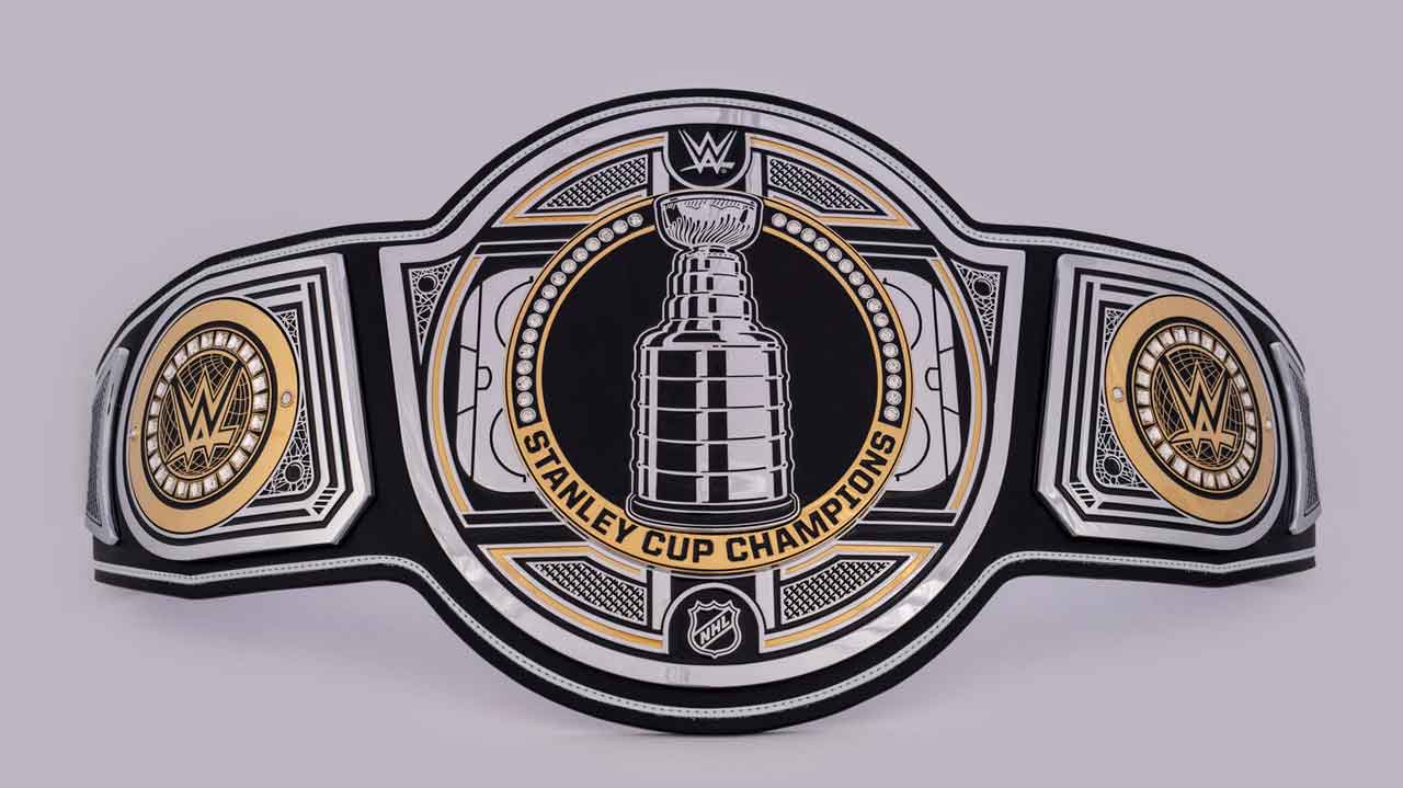 WWE releases 2024 Stanley Cup Championship title belt - Sportsnet.ca