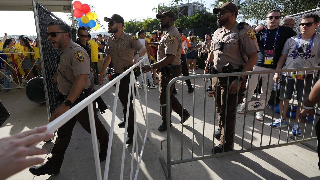 Colombia's soccer president and son among 27 arrested in chaos at Copa ...