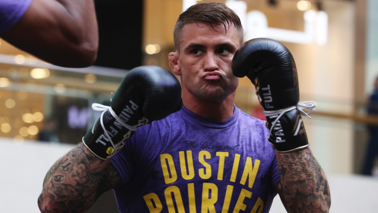 Dustin Poirier open to boxing Nate Diaz, 'on the fence' about UFC ...