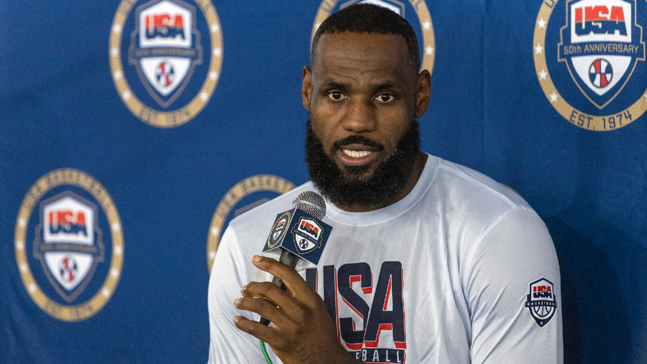 Back for a fourth Olympics run, LeBron James says gold is all that ...
